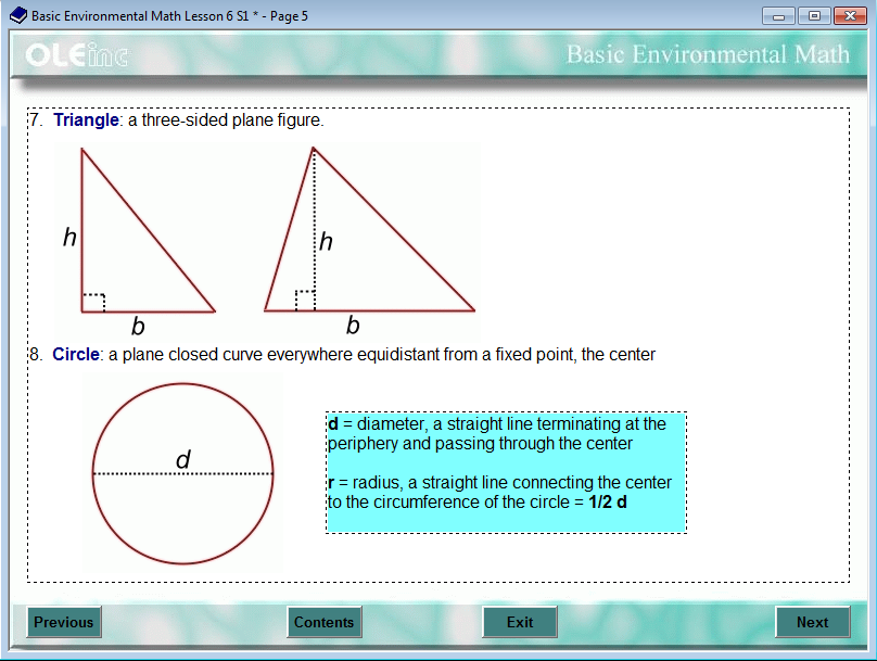 oletrain- Basic Environmental Math Lesson 06