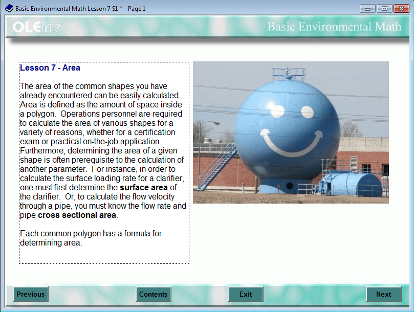 oletrain- Basic Environmental Math Lesson 07