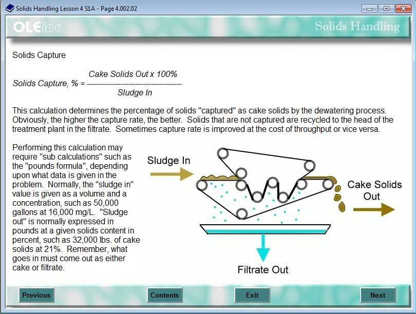 oletrain- Solids Handling Lesson 4: Dewatering