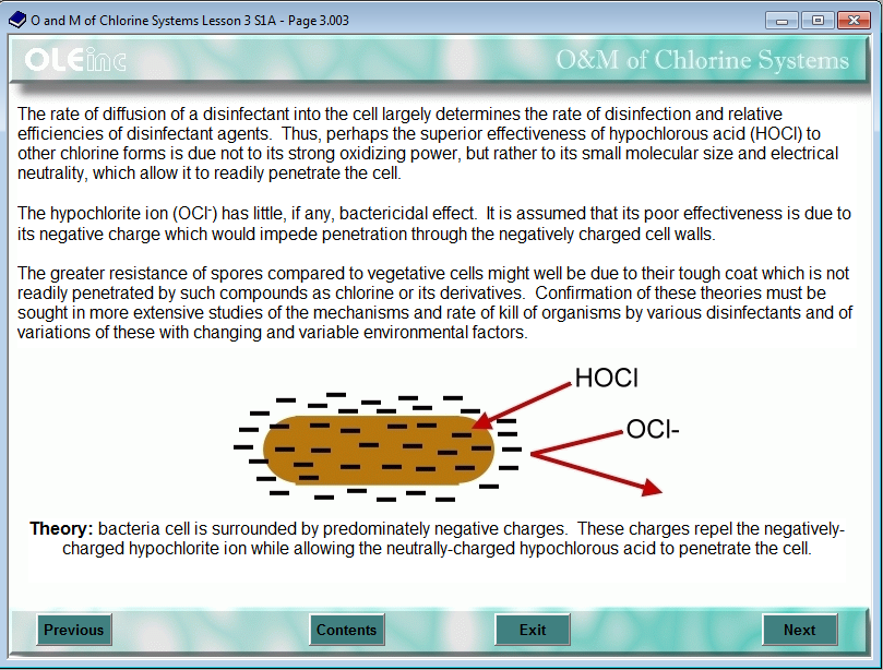 oletrain- O&M of Chlorine Systems Lesson 3