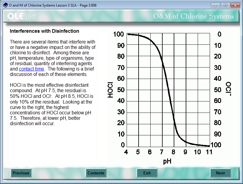 oletrain- O&M of Chlorine Systems Lesson 3